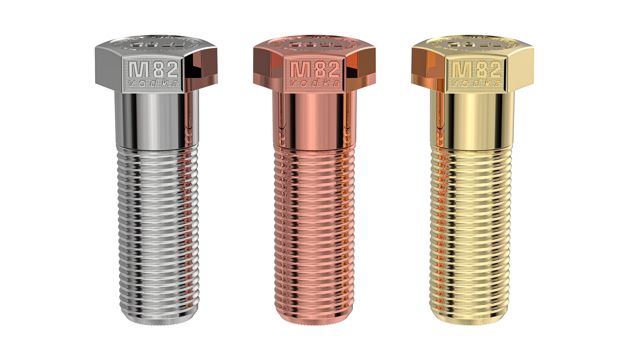 BOLT Vodka M82 Copper – Bold Premium Vodka 750ml – Fat & Happy