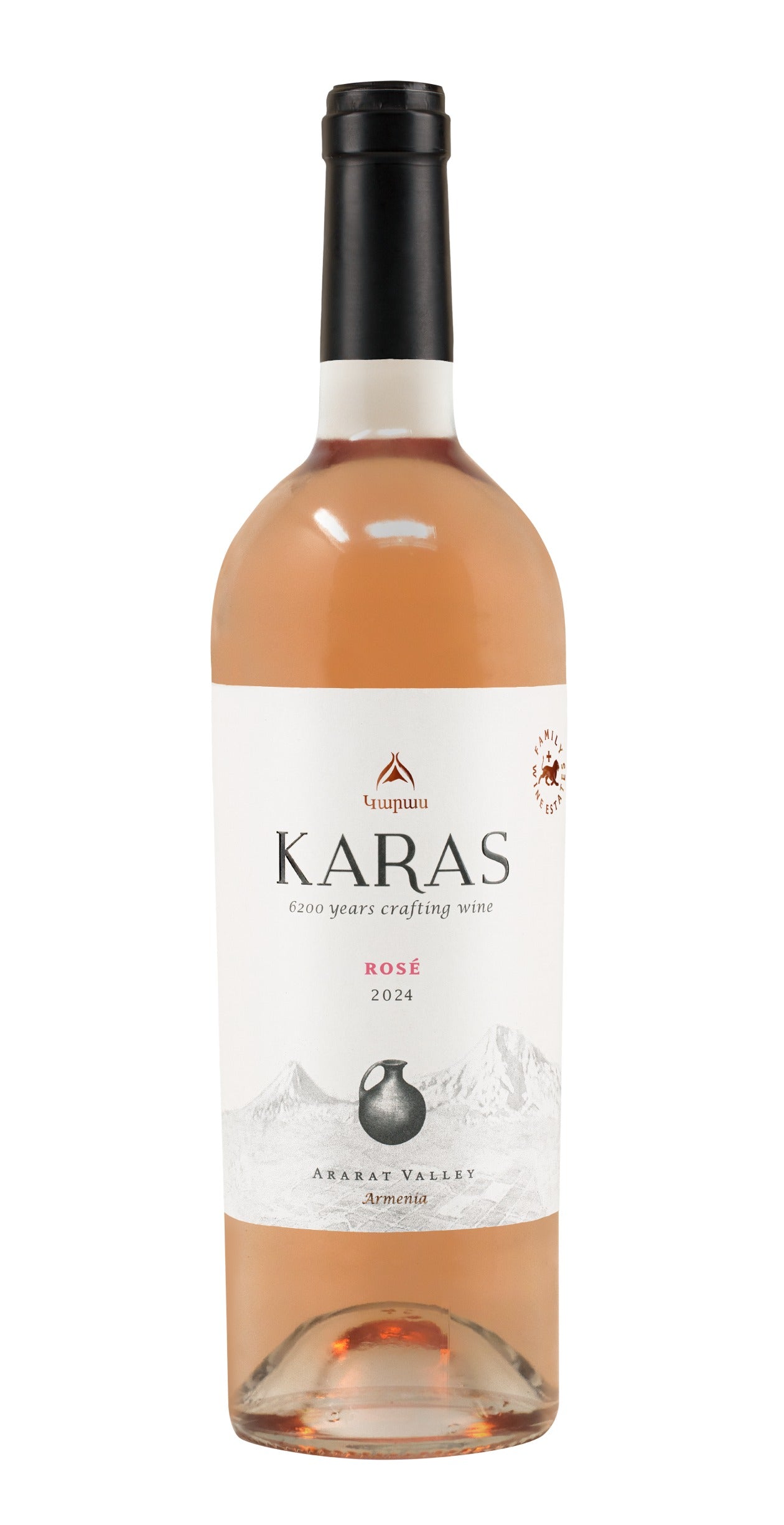 Karas Rosé Classic 750ml | Armenian Rosé Wine – Fat & Happy