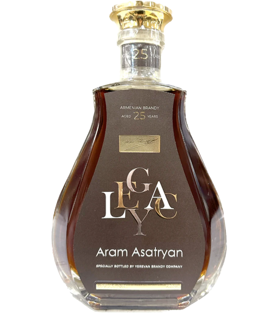 Legacy by Aram Asatryan – 25 Year Aged Armenian Brandy – Fat & Happy